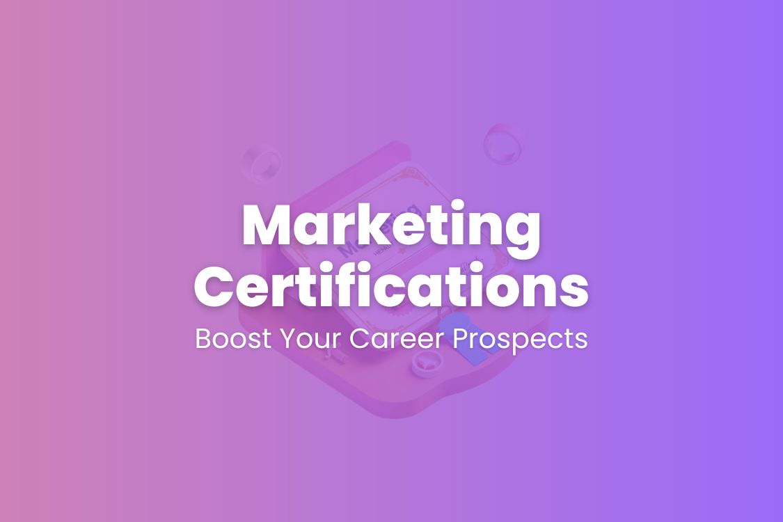 Marketing Certifications - Smarter Digital Marketing